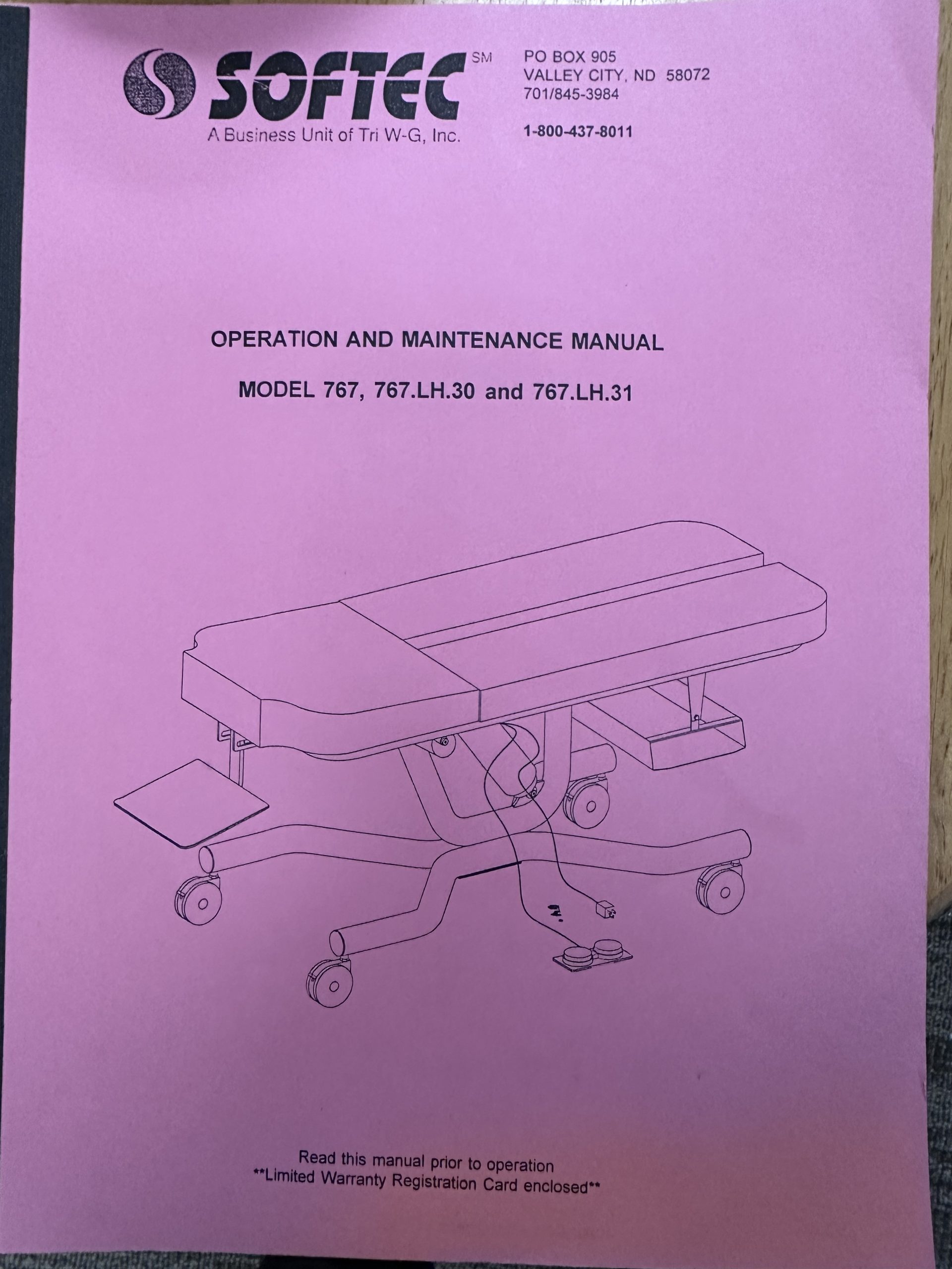 SOFTEC MODEL 767 chiropractic activ – Chirocom